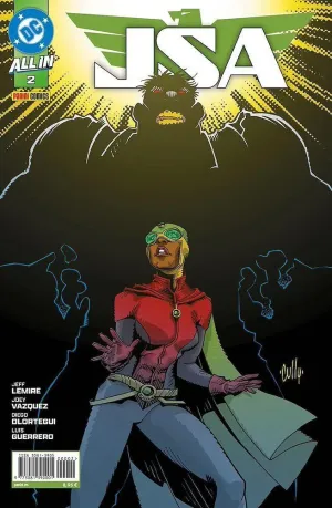 ALL IN JSA 02. ALL IN JSA V1 2. JEFF LEMIRE; DIEGO OLORTEGUI; JOEY VAZQUEZ. Libro en papel ...